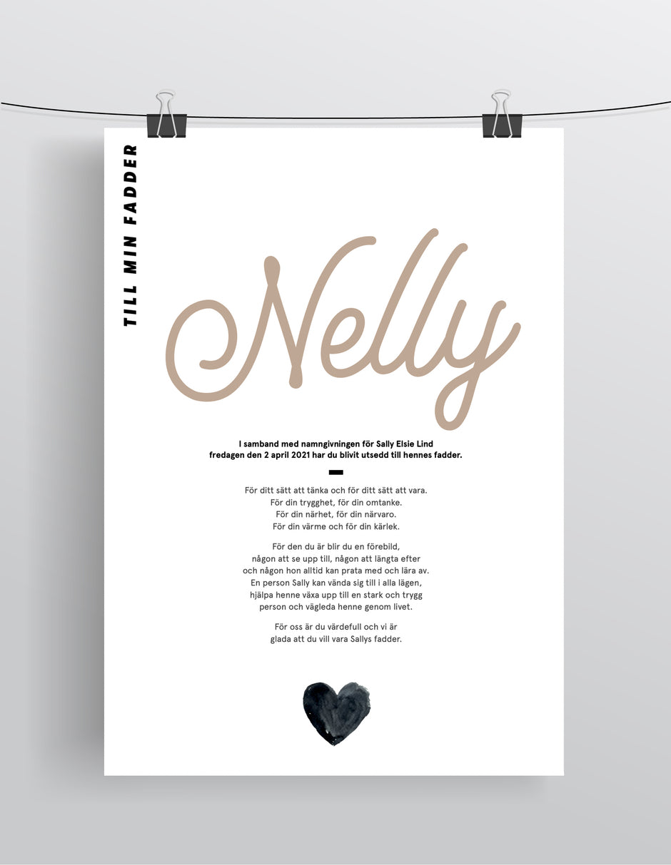 Fadderbrev – texter och dikter till gudmor, gudfar och fadder